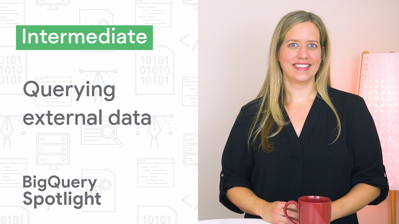 Querying external data with BigQuery