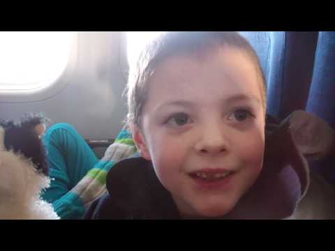 Video of the Kids First Airplane Ride | Stark Family Blog