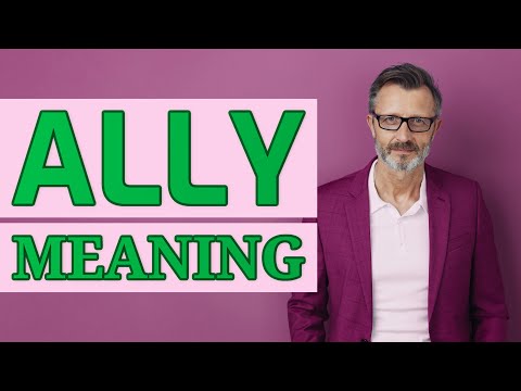 Ally | Meaning of ally