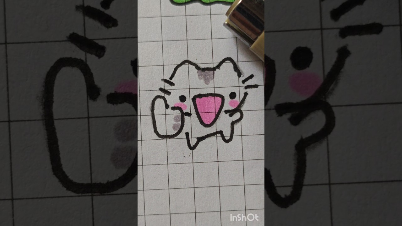 Cute Cat Meme Drawing🐱👍#drawing#cutecat||КsЮшА_Ua.Art