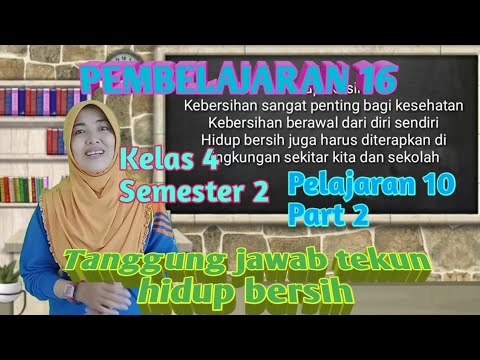 Kelas 4 Semester 2 Pelajaran 10 Sikap terpuji part 2