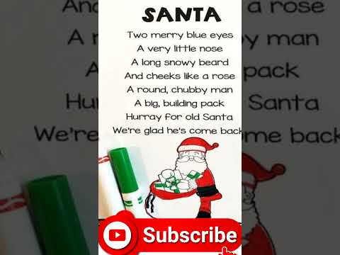 Rhymes with Santa | #shortvideo