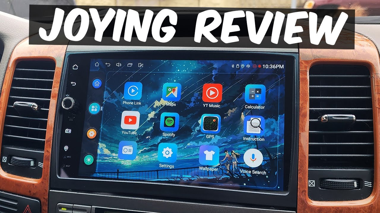 JOYING Head Unit Review and Settings Showcase - Lexus GX470