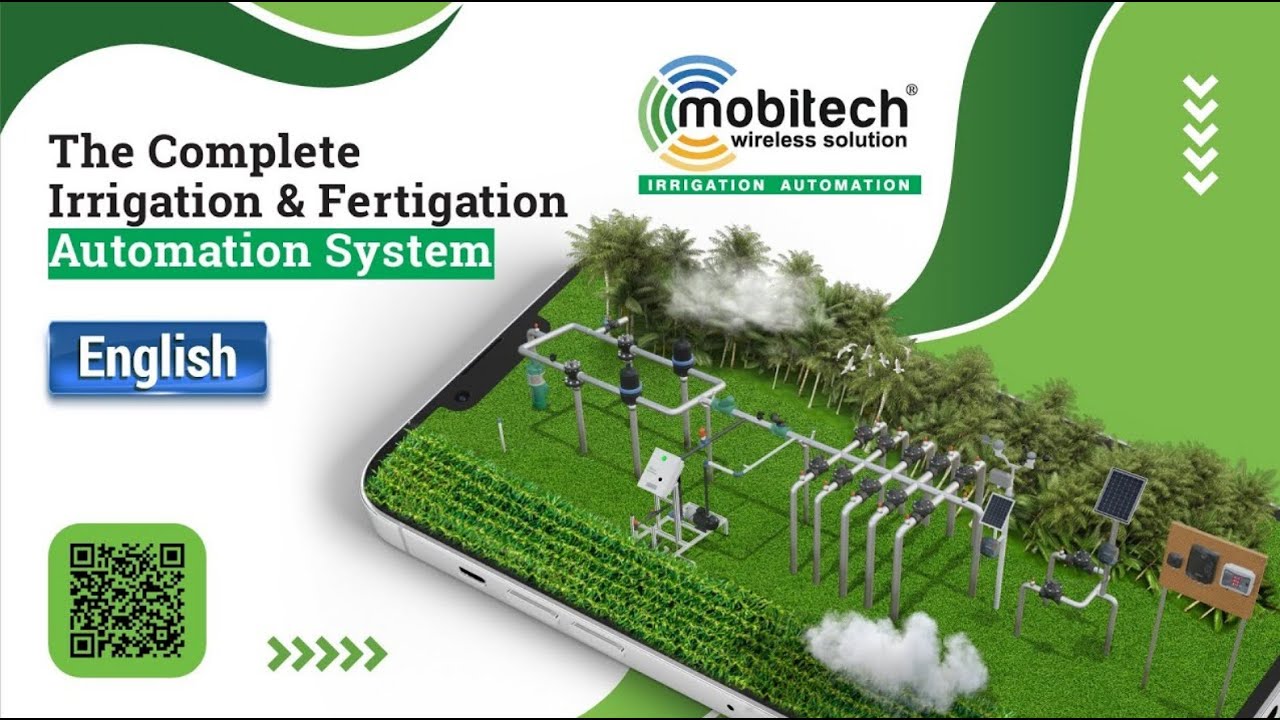 The complete irrigation and fertigation automation system by Mobitech | Corporate video #agtech