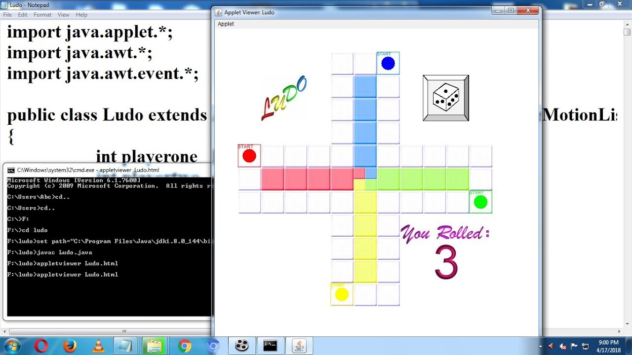 Simple Ludo Game in Java | With Source Code | Mini Project for Engineering