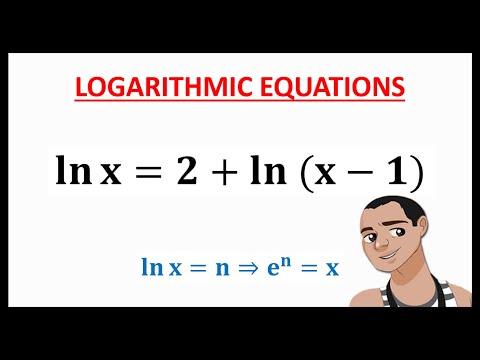 NATURAL LOGARITHM: SOLVING FOR X