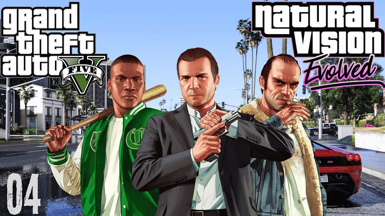 GTA V FULL GAME | Looks INSANE With This Mod | Natural Vision Evolved 4K