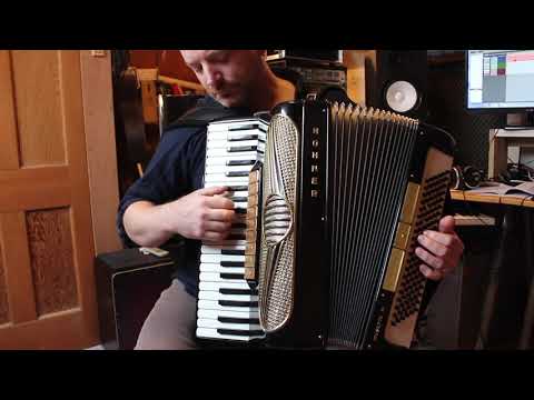 Hohner Musette Piano Accordion 1960/70 Black | Reverb