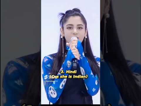 X:IN Aria Speaking Hindi, English and Korean Languageš±#shorts #xinaria #aria #indian