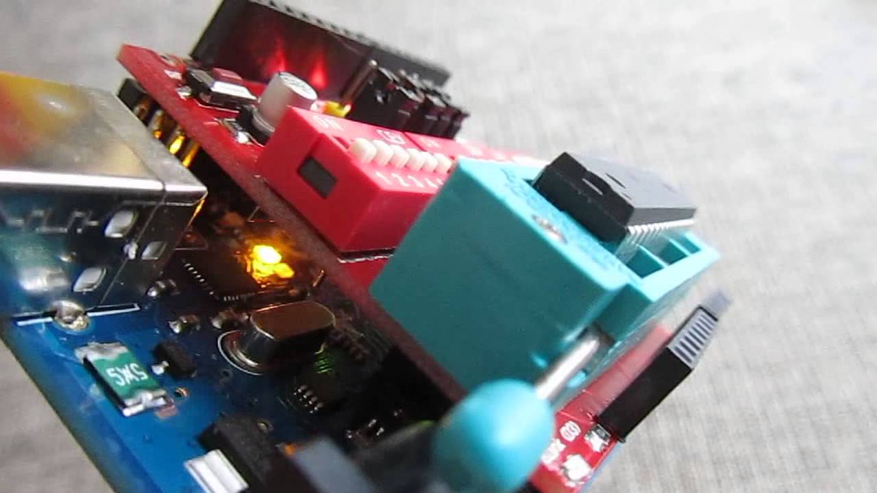 AVR Programmer Shield In Progress