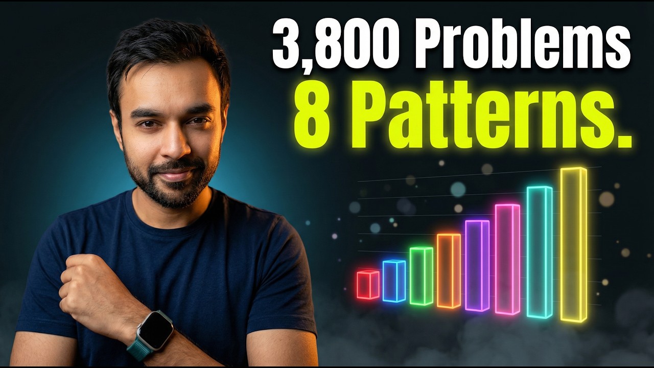 I Analyzed 3,800 LeetCode Problems. Only 8 Patterns Matter