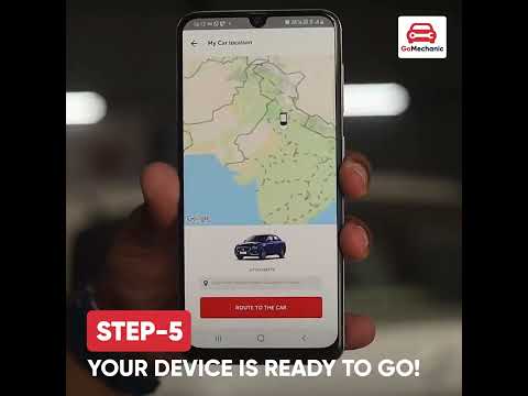 GoMechanic GoConnect OBD GPS Car Tracker Plug N Play, Live Vehicle Tracking, Car Health and Mileag