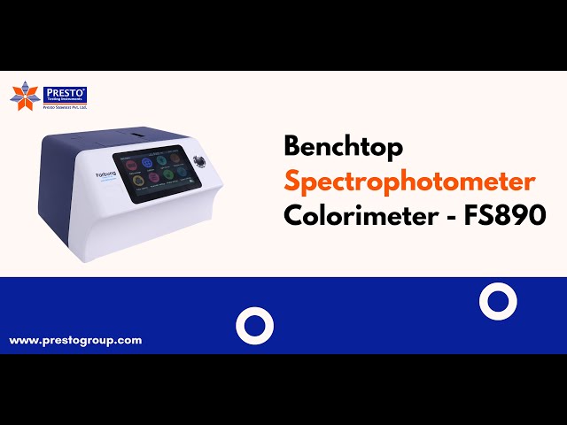 Spectrophotometer - Presto Spectrophotometer TP 3100 Manufacturer from ...