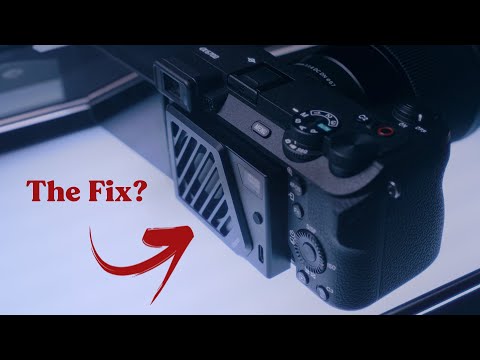 Sony A6700: Overheating fix with cooling fan (ILCE6700)