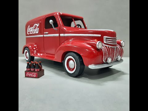 🚙 1941 Chevrolet Panel Delivery Truck・ STL File for 3D printing and CNC ...