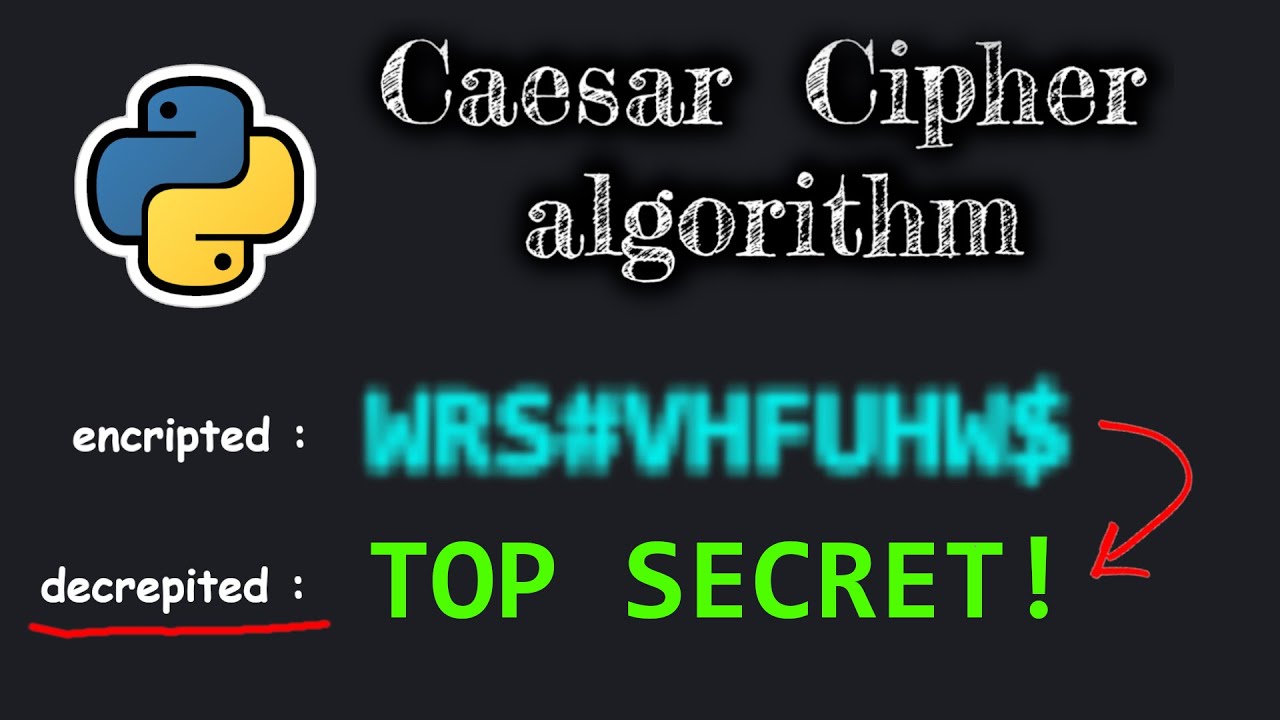 Decrypting Text in Python — The Caesar Cipher Hack!