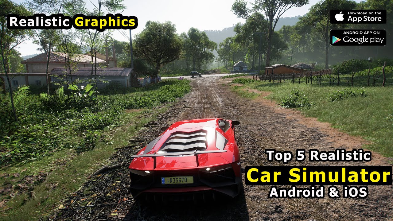 Top 5 Realistic Car Simulator Games For Android iOS 2023 | Part 2