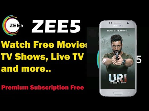 Zee 5 app 0 subscribe Zee tv All tv channels live or TV shows movies web series free watch now