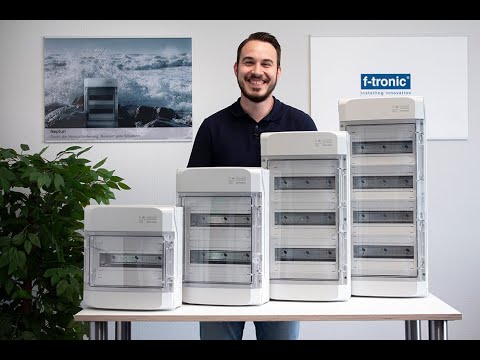 f-tronic - Product highlights of the IP65 damp area distributor NEPTUN