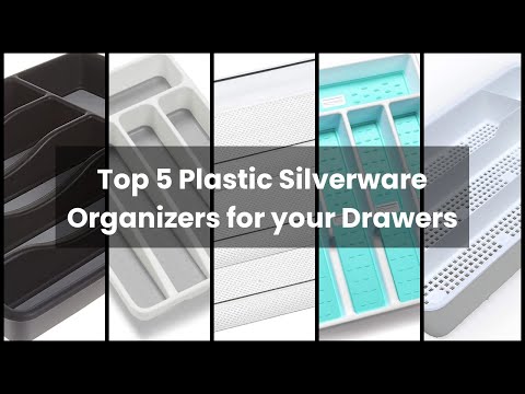 【Plastic silverware organizer】Top 5 Plastic Silverware Organizers for your Drawers