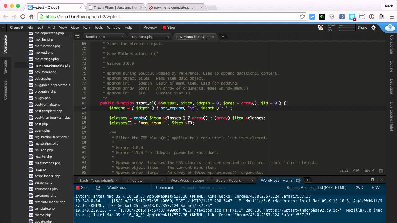 Thay đổi cấu trúc menu WordPress với Walker