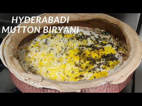 Authentic Hyderabadi Biryani Recipe | हैदराबादी मटन बिरयानी | Hyderabadi Mutton Dum Biryani