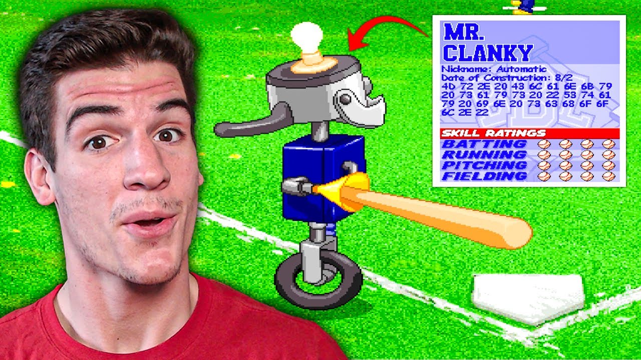 I Unlocked MR. CLANKY in Backyard Baseball!