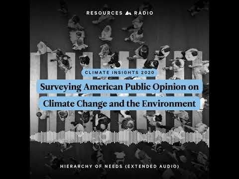"Surveying American Public Opinion on Climate Change & the Environment"—Maslow (Extended Audio Clip)