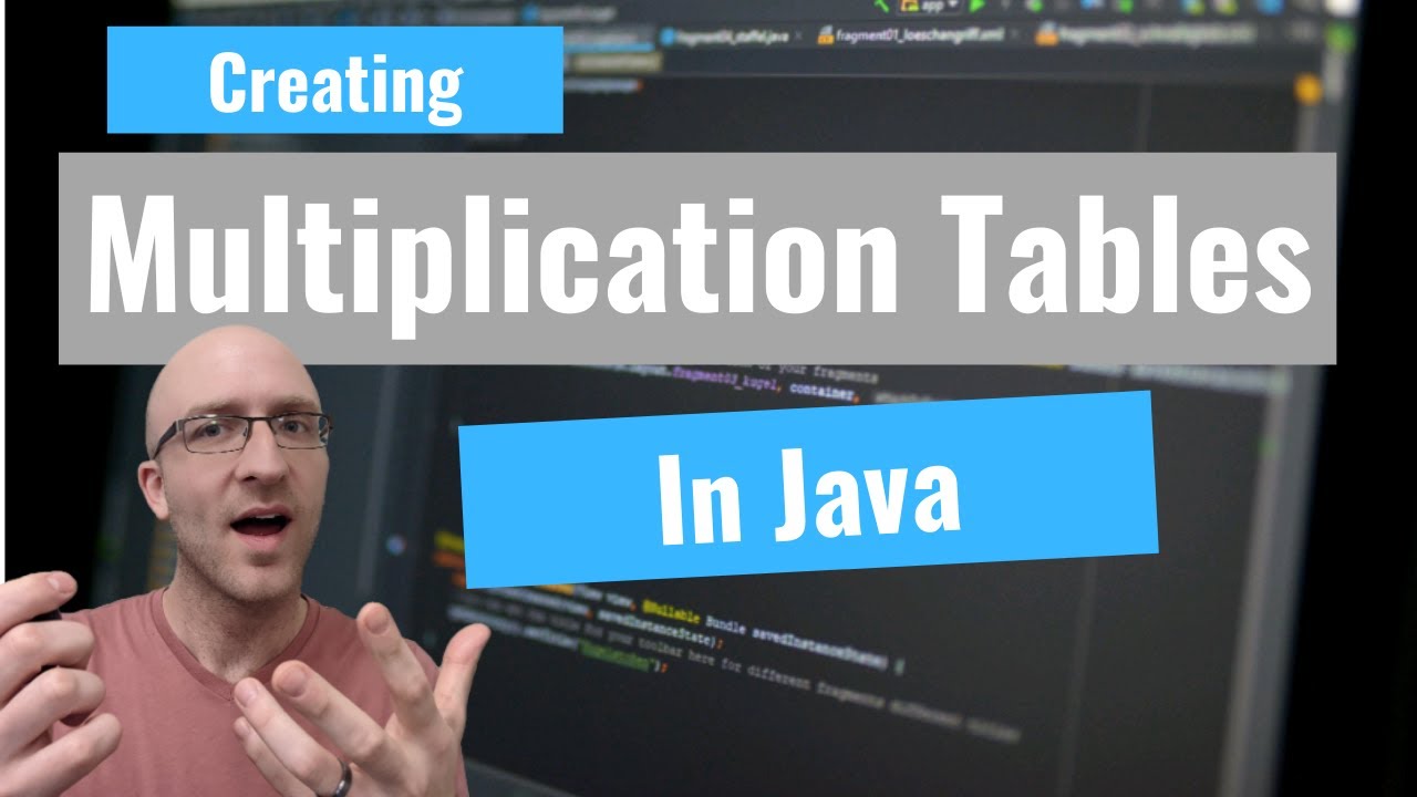 Print Multiplication Tables in Java - Full Tutorial
