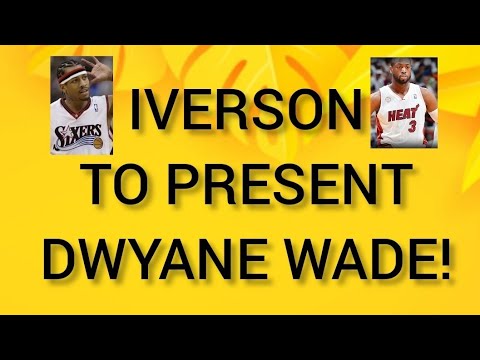 ALLEN IVERSON and DWYANE WADE 2023 NBA HALL OF FAME!