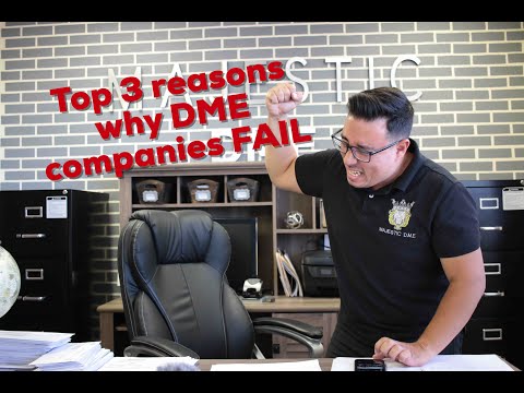Top 3 reasons why DME companies FAIL (How to start a DME business the right way!)
