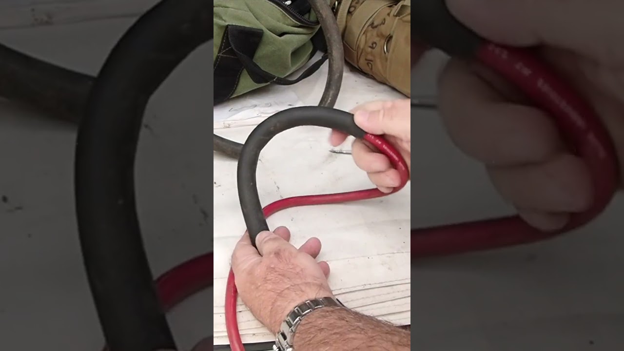 Making a 90 degree bend in a car coolant hose
