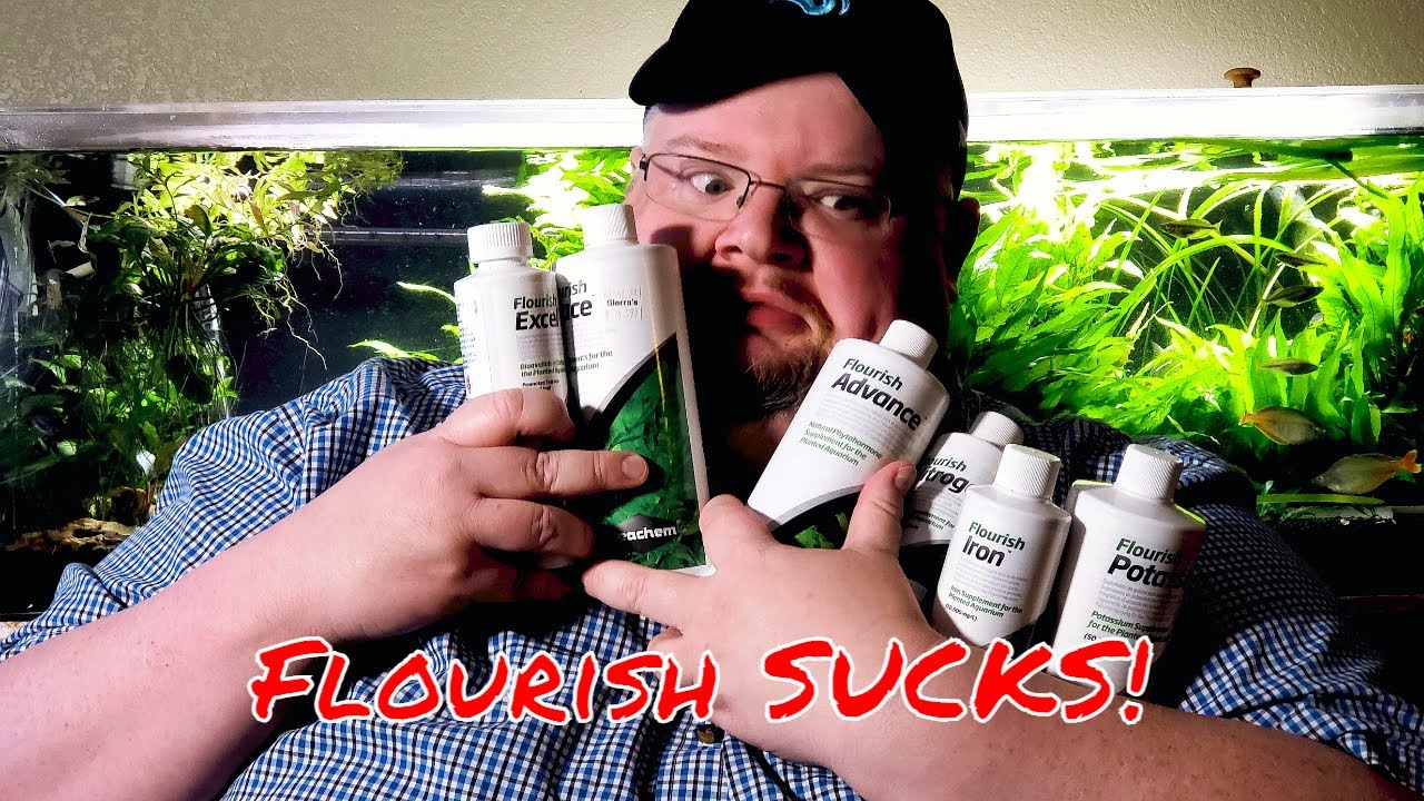 Seachem Flourish SUCKS!  Don't Waste Your Money - Master Aquatic Horticulturalist Rant