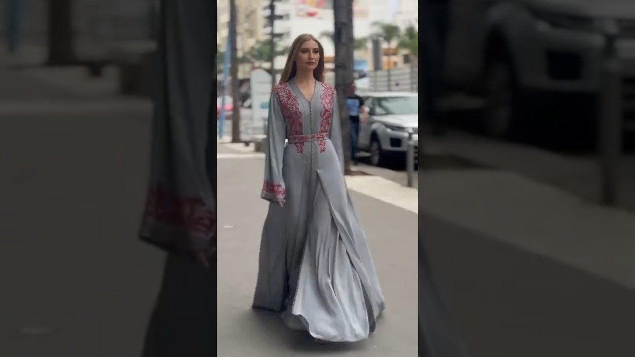 Elegance with a bold soul 🔥🌹#caftan #marocaine #takchita #style #fashion #weddingdress #dress