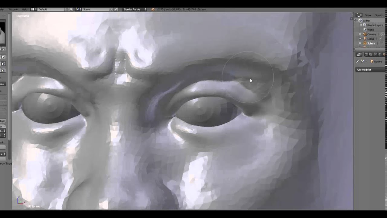 Blender Timelapse Character part 1