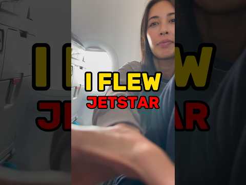 I flew Jetstar, airline review #airlinereview #jetstar #traveltips