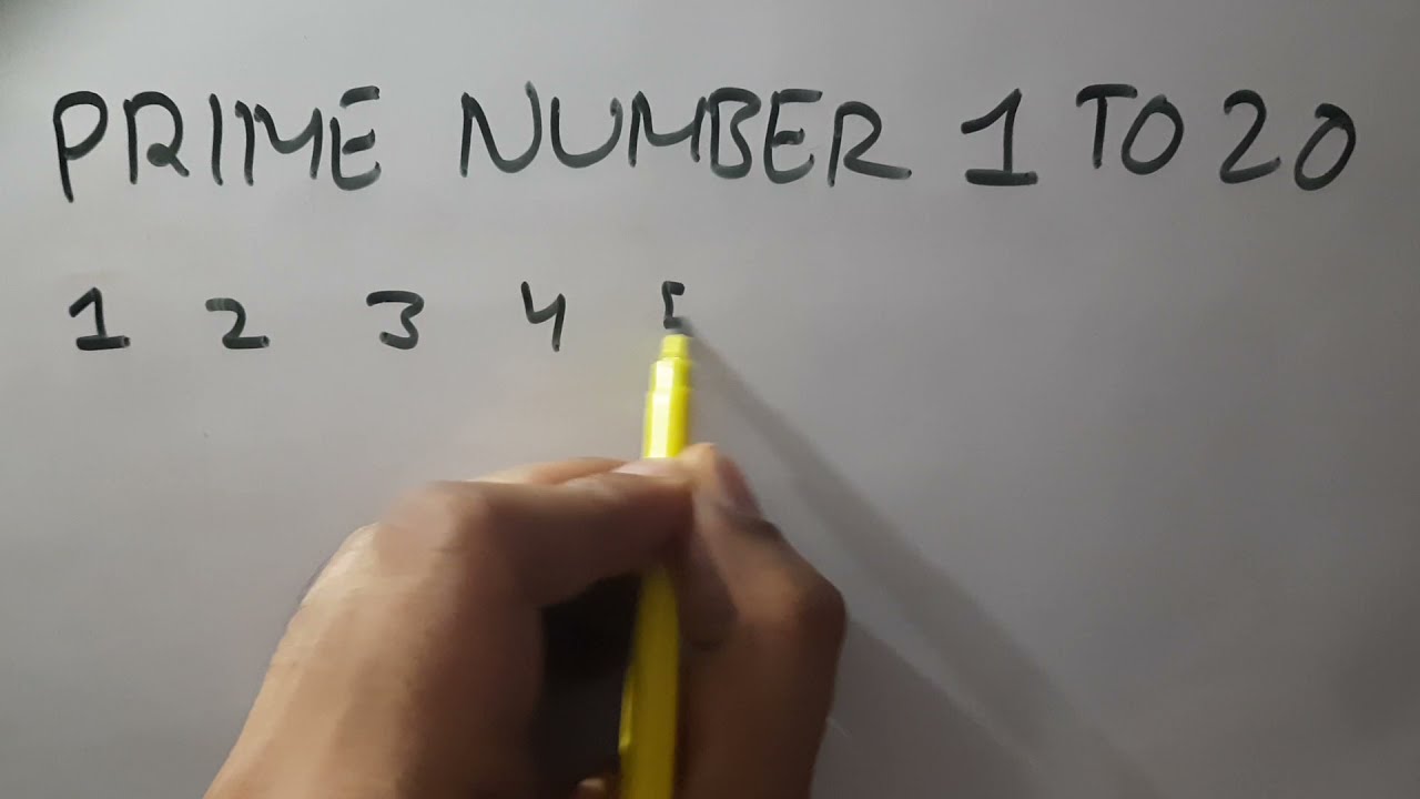 Prime Number Between 1 To 20 l Smart Study Tricks