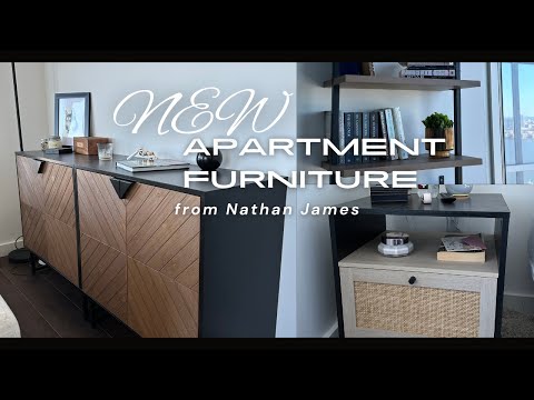 NEW APARTMENT FURNITURE // NATHAN JAMES FURNITURE REVIEW