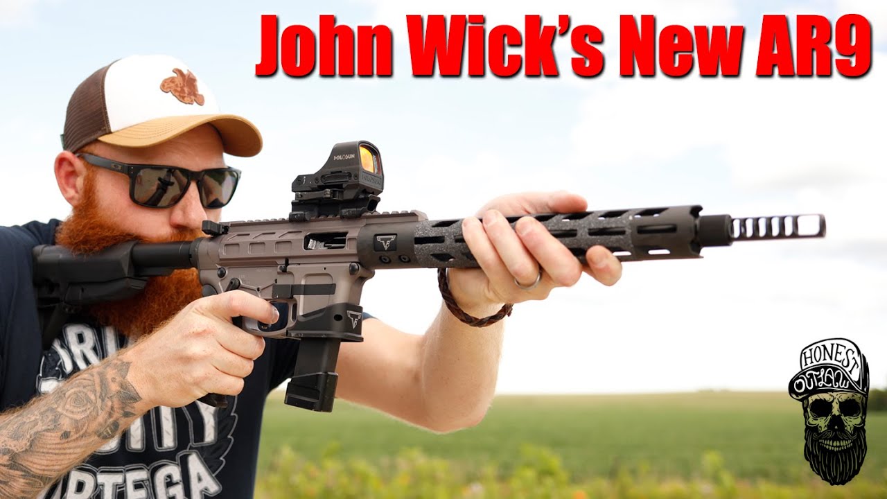 TTI TR9: The New John Wick 9mm Carbine First Shots #johnwick4