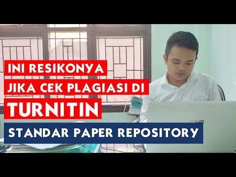 PENTING | PENJELASAN AKUN TURNITIN STANDAR PAPER REPOSITORY DAN NO REPOSITORY #TURNITIN