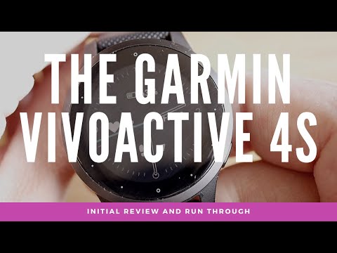 Garmin Vivoactive 4s Initial Review and Demonstration