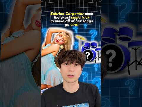 Why Are Sabrina Carpenter’s Songs So Viral? 🤔📈 #sabrinacarpenter #music