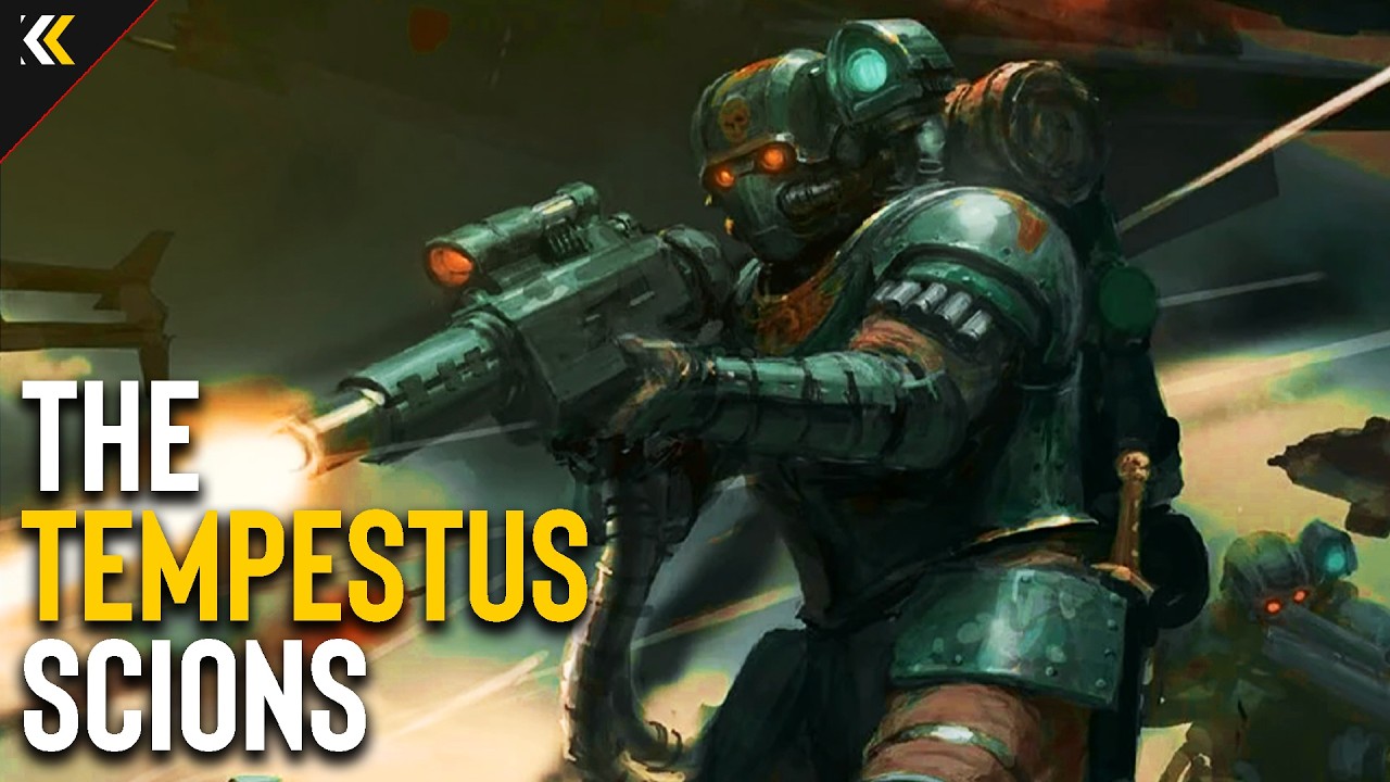 The Tempestus Scions: The Elite Shock Troops of the Militarum Tempestus. Explained | Warhammer 40k