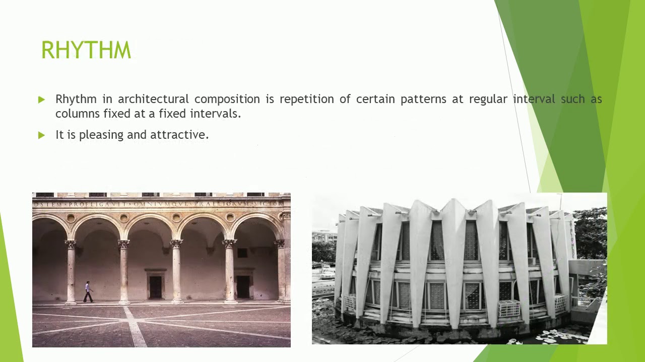 Principles and elements of Architectural Composition