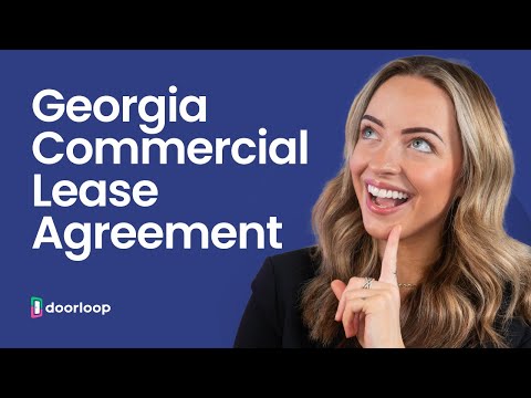 Georgia Commercial Lease Agreement For Rental Properties + Free Template