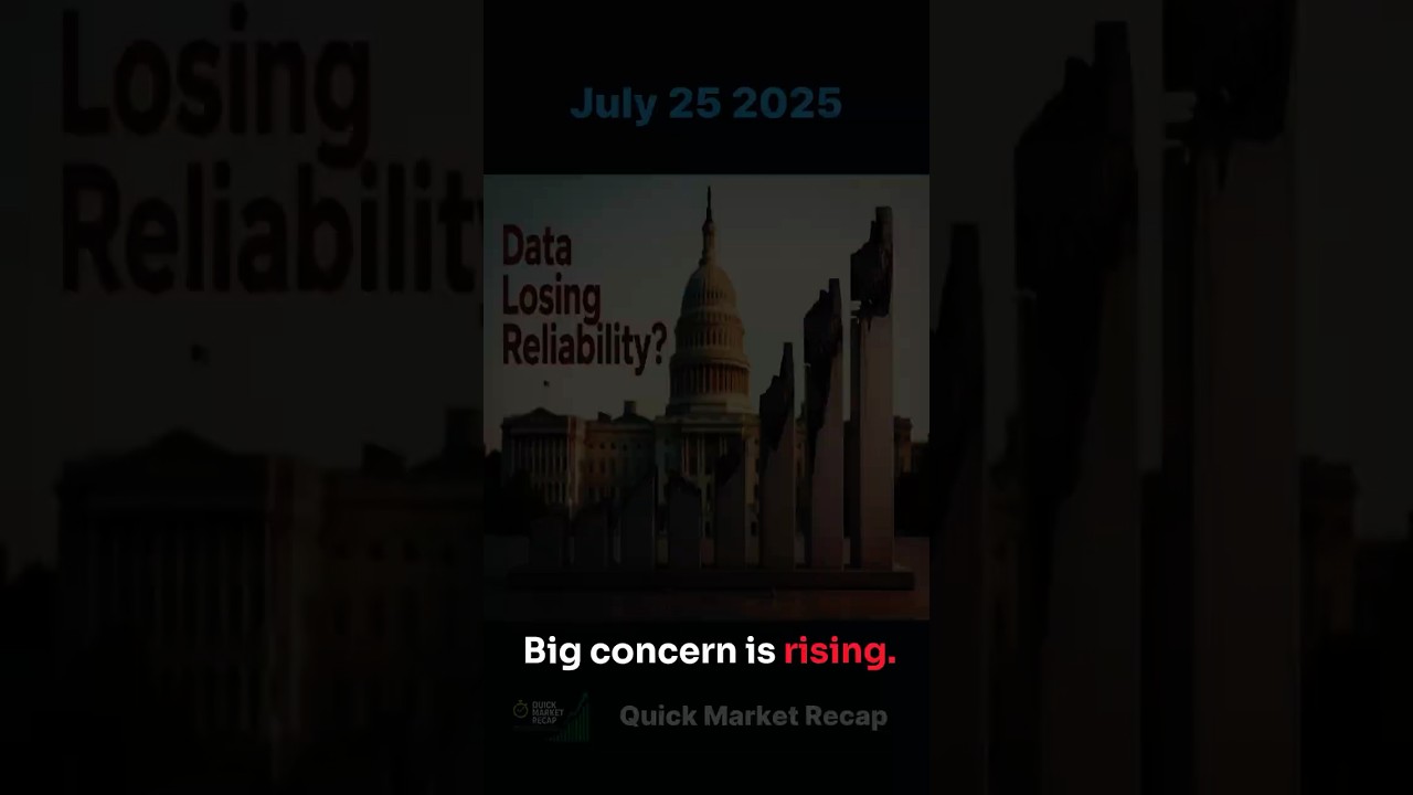 Can We Trust US Economic Data Anymore? [July 25 2025]