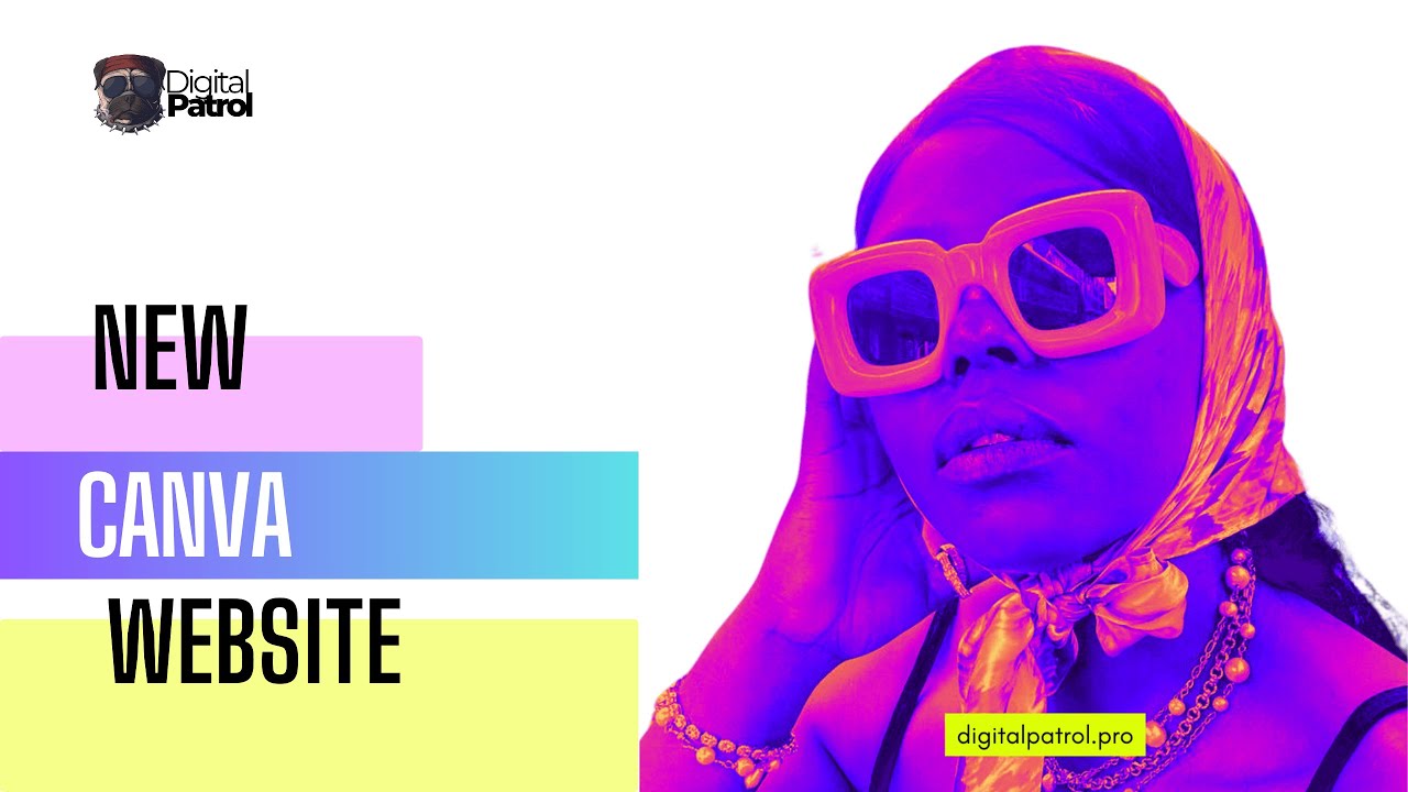 Create a STUNNING Portfolio in Minutes! 🖤 [Canva Website Template]