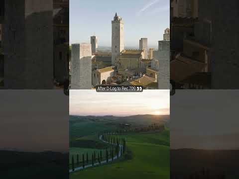 Before vs. after: Color grading a drone video shot on D-Log ???? DJI Mavic 3 Pro ????@DronographerEU