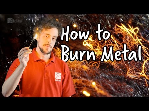 How to burn metal | Do Try This At Home | At-Bristol Science… – Scientiflix