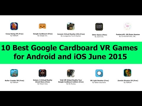10 Best Google Cardboard VR Games for Android and iOS - June 2015